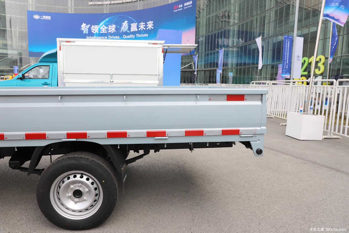 【图】解放悦图 舒适版 单排纯电动栏板微卡_卡车之家